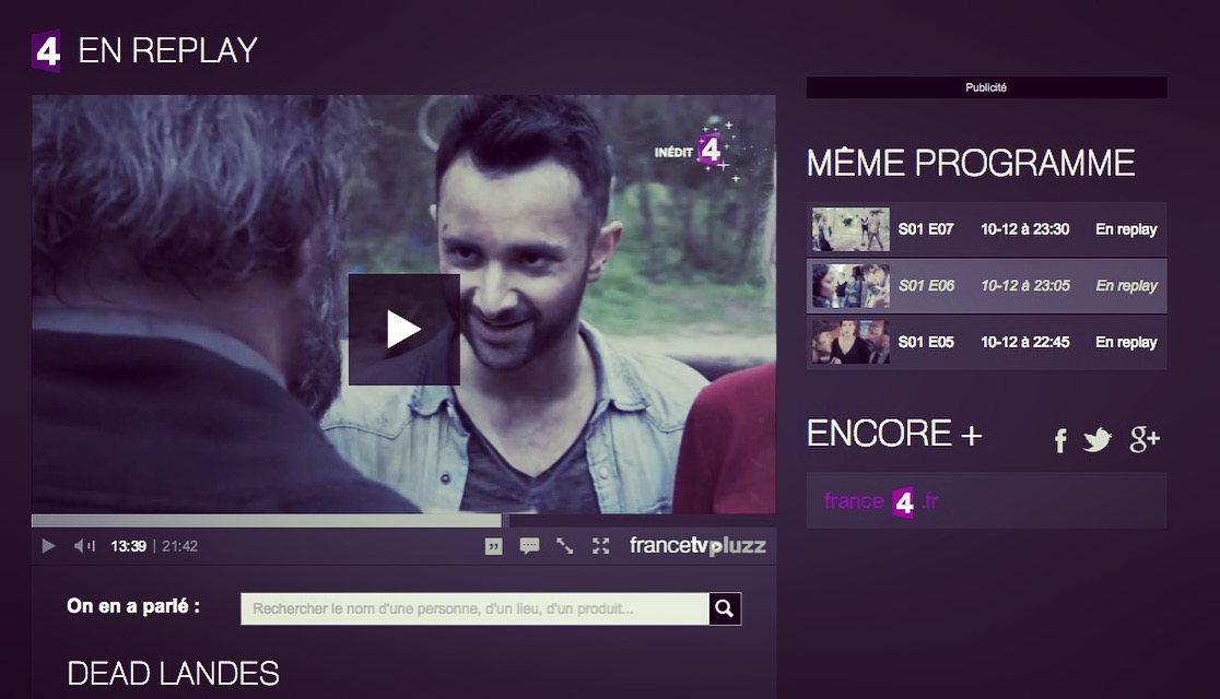 Dead Landes – Episodes 5, 6 et 7 – en REPLAY | Frenchnerd